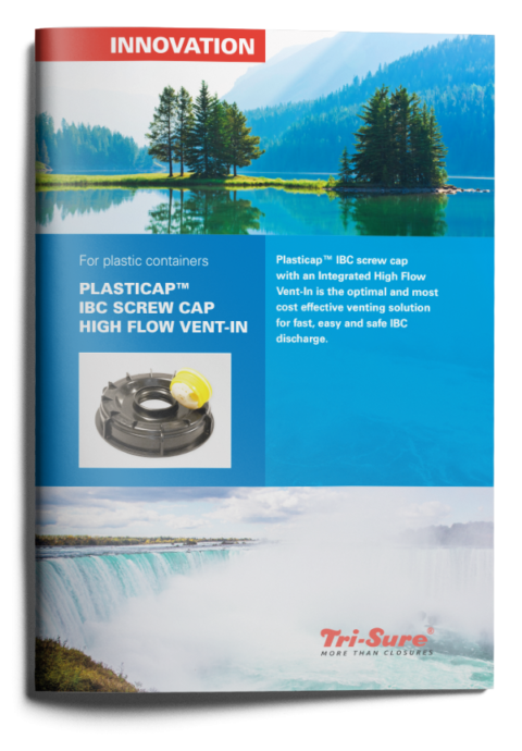 Plasticap™ IBC Screw Cap High Flow Vent-In - Tri-Sure