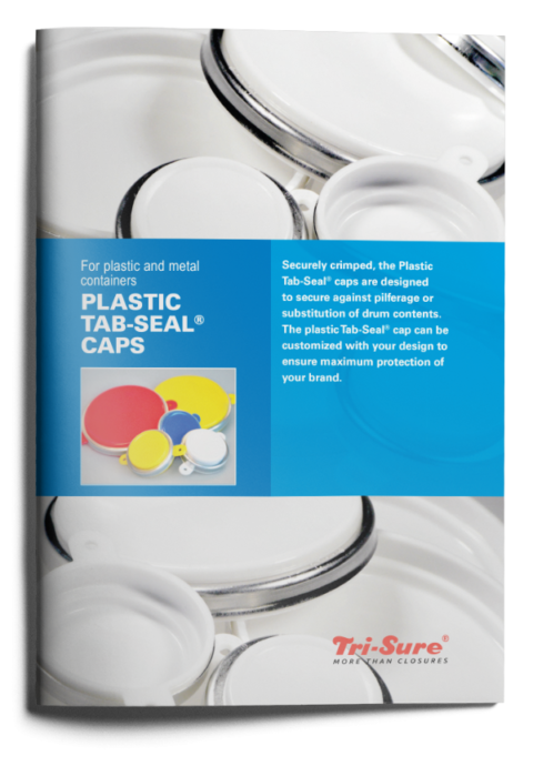Plastic Tab-Seal® Caps | Protects Industrial Drums - Tri-Sure